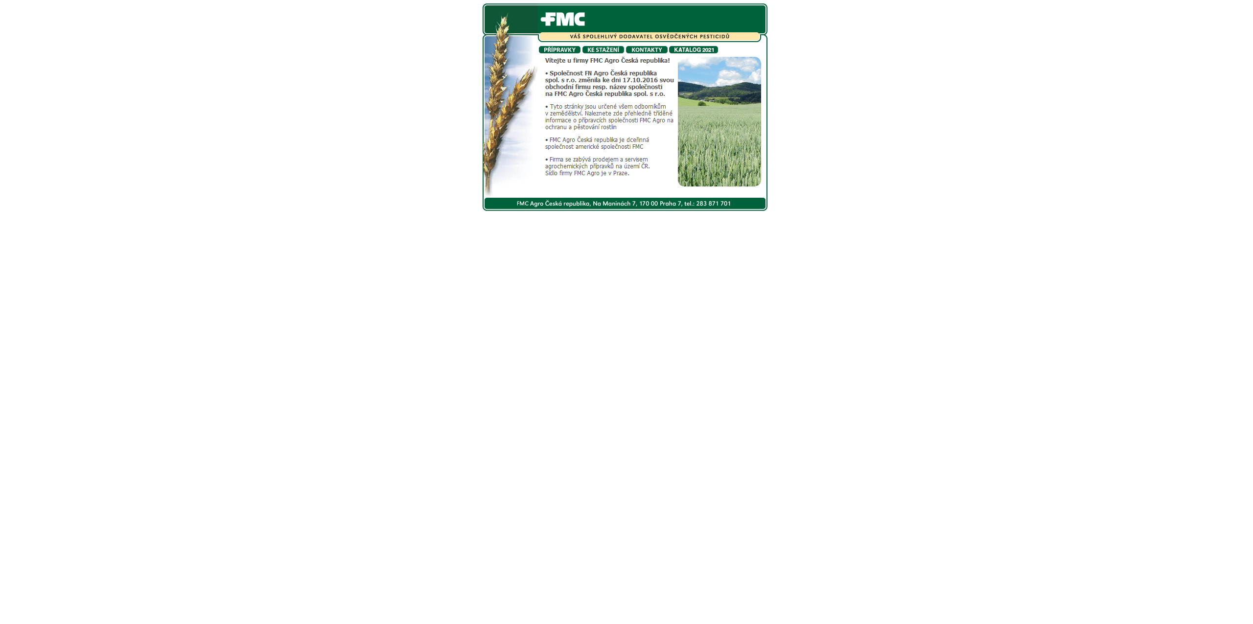 Trio-D s.r.o. Agrochemie | herbicidy, fungicidy, insekcitidy, růstové ...